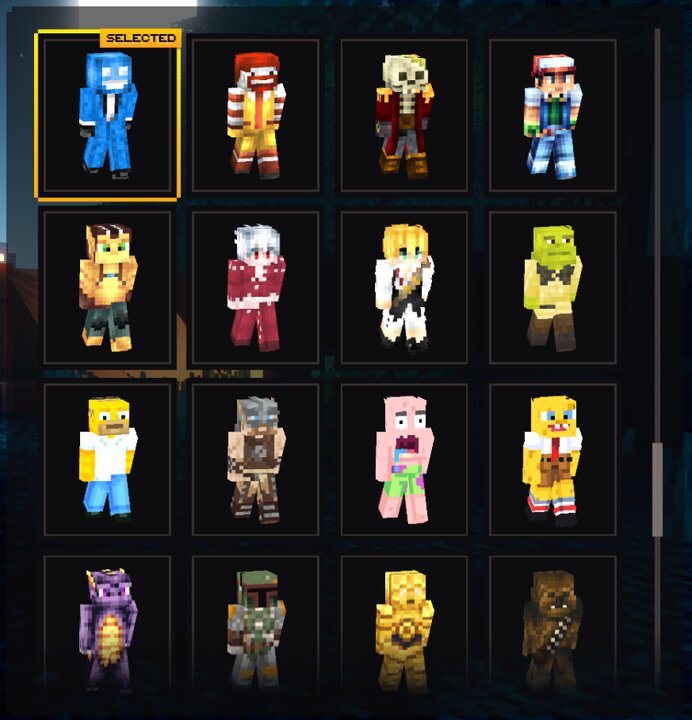 Too Many Outfits Now with Capes [Minecraft Dungeons Mod] Minecraft Mod