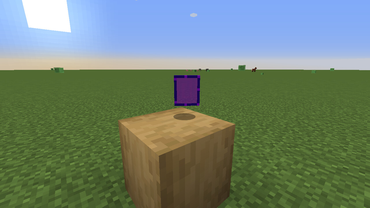 Portal teleport Minecraft Mod