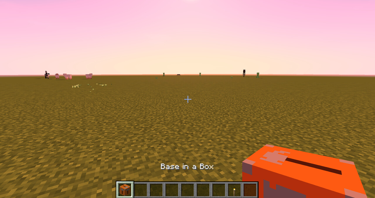 House in a box Minecraft Mod