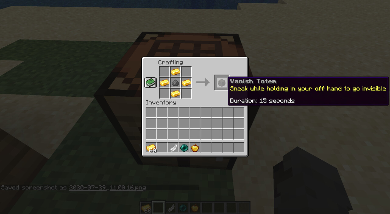 Totems [Spigot] Minecraft Mod