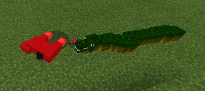 Snake Addon Minecraft Mod
