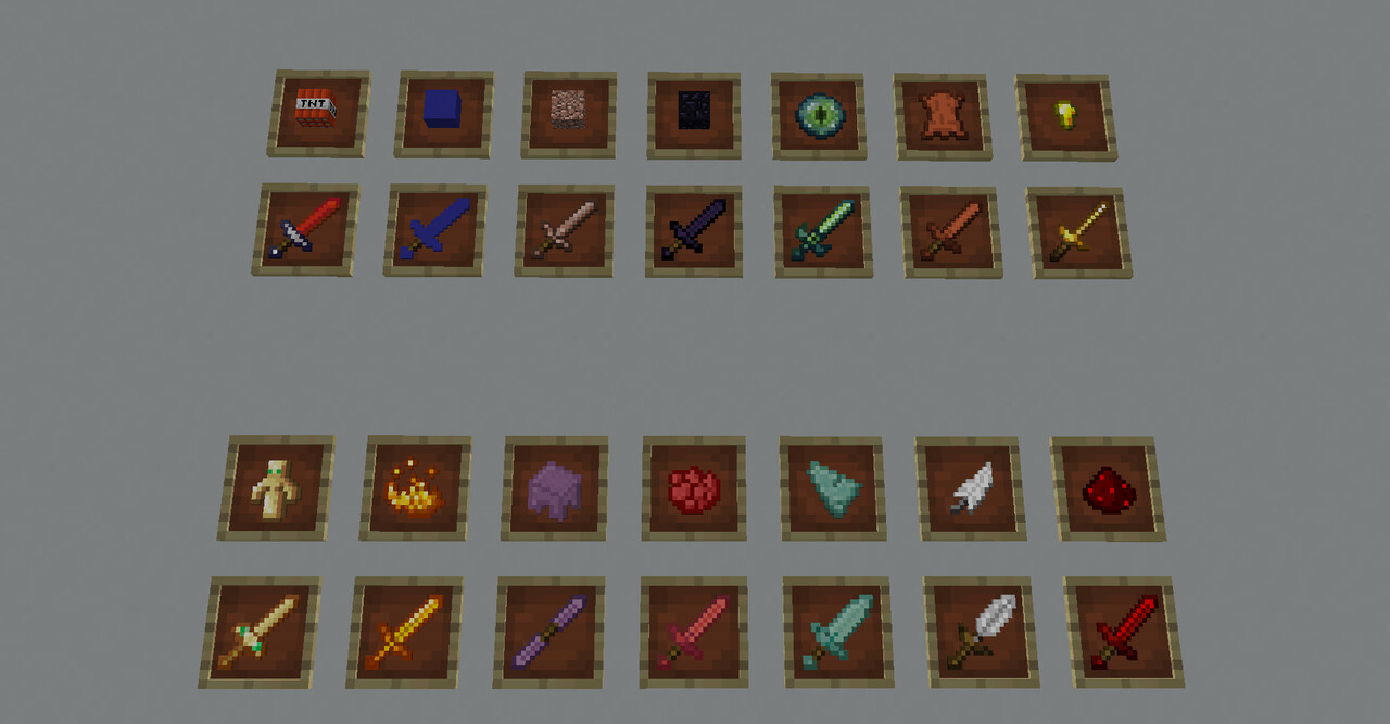 Make a Sword With Any Resource (MASWAR) Minecraft Mod