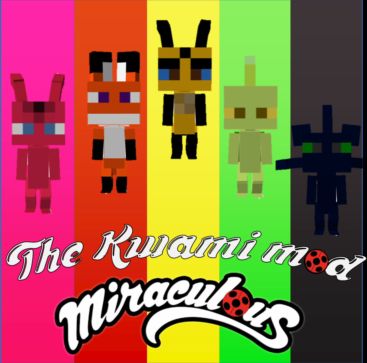 The Kwami mod (miraculous ladybug) Minecraft Mod