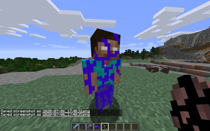 New Sword, pickaxe, mob, ore, and ingot Minecraft Mod