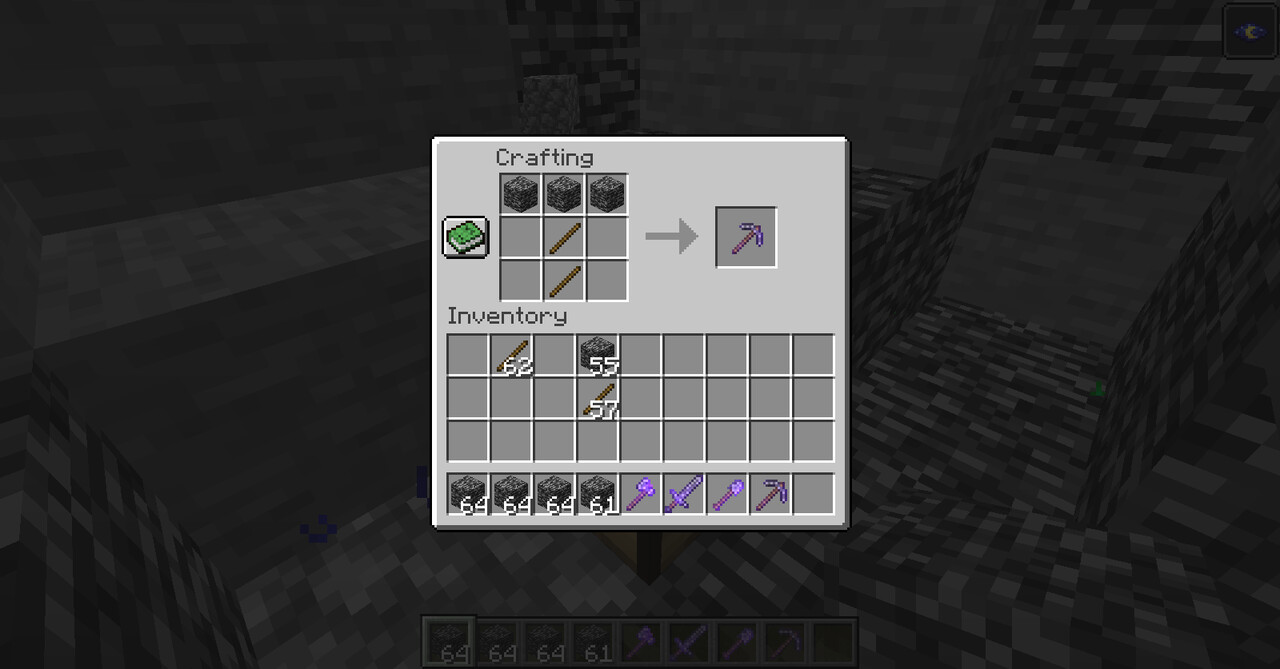 Breakable Bedrock Minecraft Mod