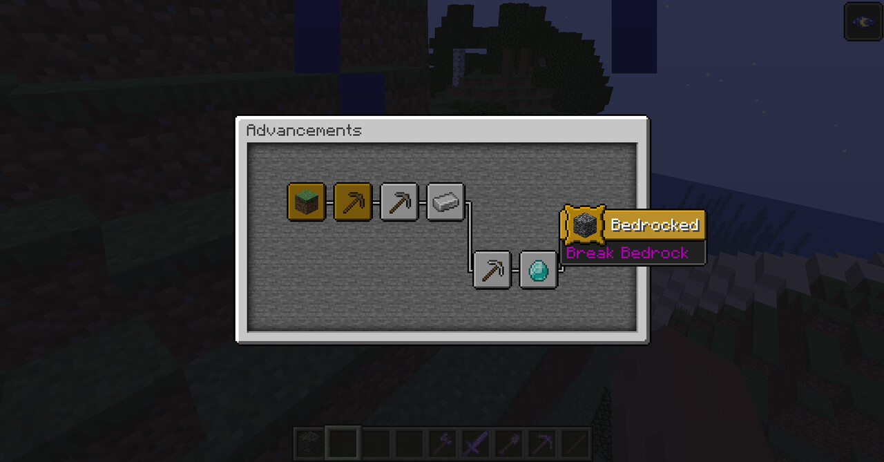 Breakable Bedrock Minecraft Mod