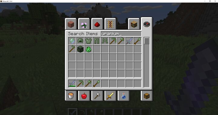 Uranium_Stuff Minecraft Mod