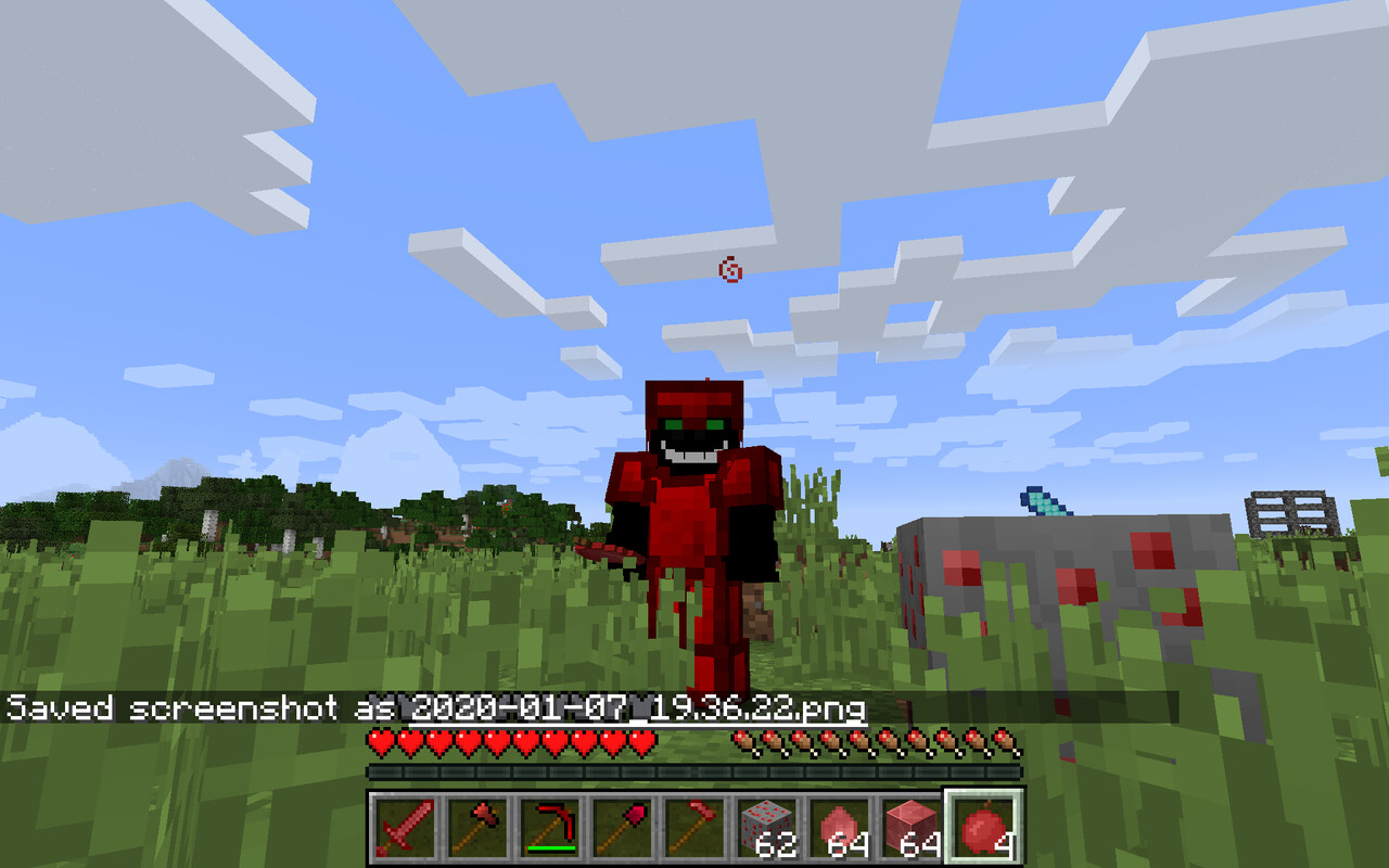 Red Emeralds Minecraft Mod