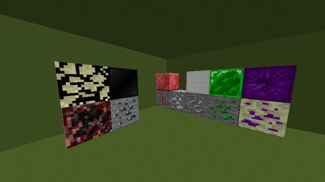 Better ores [ended] Minecraft Mod