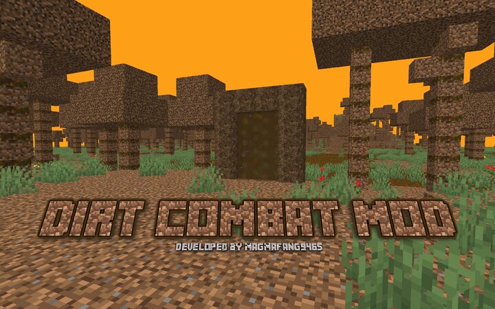 Dirt Combat Mod Minecraft Mod