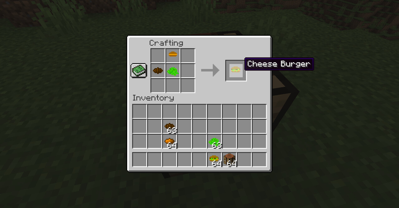 ProGamer24's Cheese Burger Mod Minecraft Mod