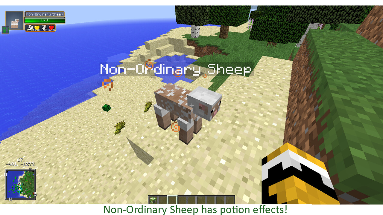 Animals Lucky Block Minecraft Mod