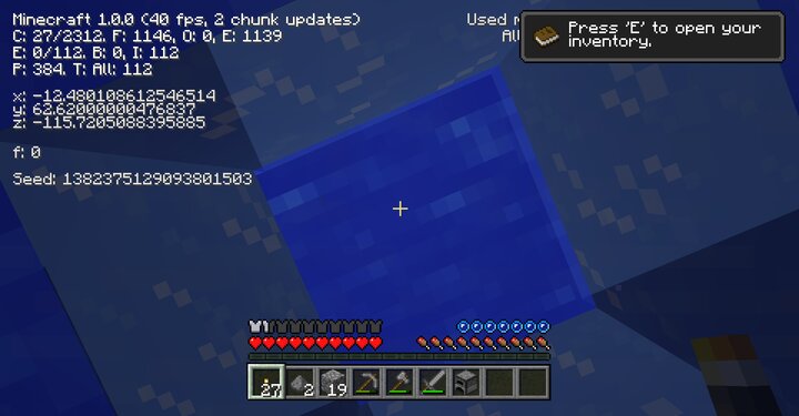 Screen Padding (Retro MC 1.0) Minecraft Mod