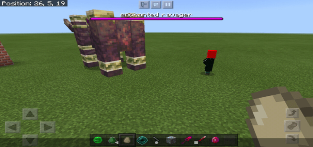 Red emerald ore Minecraft Mod