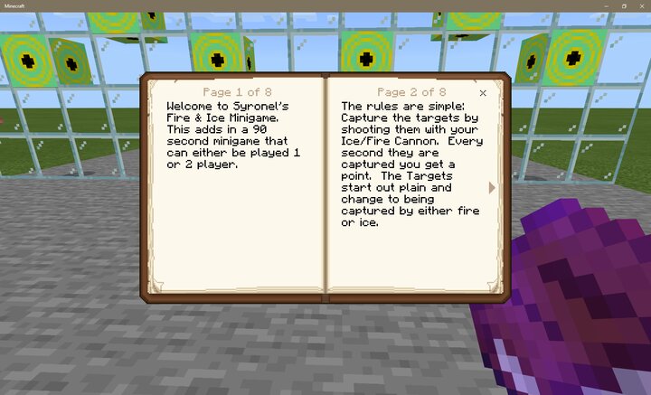 Syronel's Fire & Ice Minigame Minecraft Mod