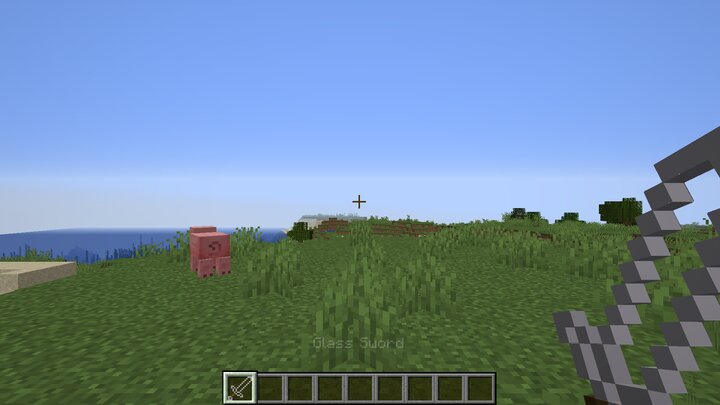 Glass tools Minecraft Mod