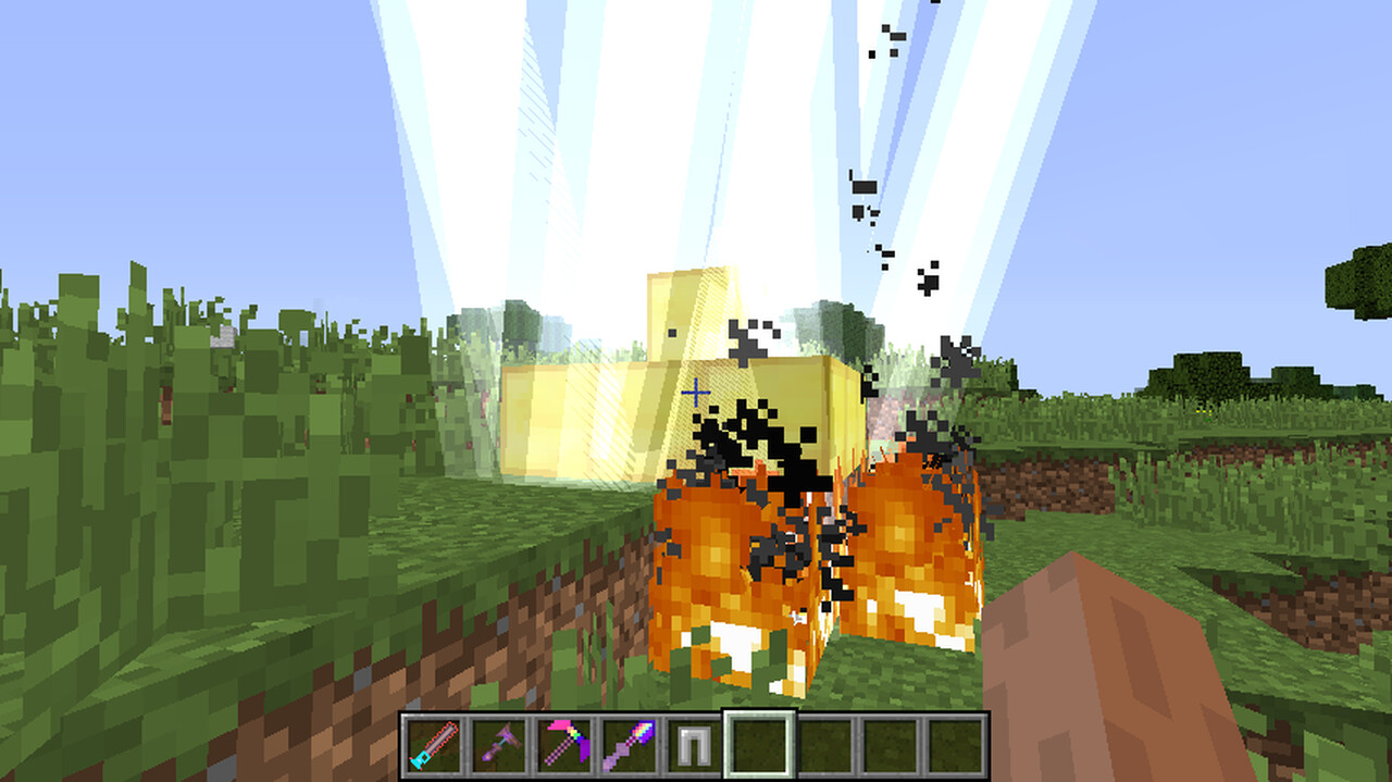 The Glowing Dimensions Minecraft Mod