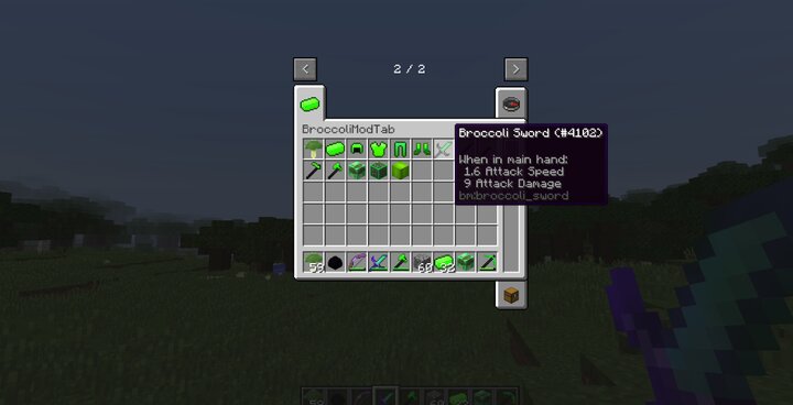 Broccoli Mod Minecraft Mod