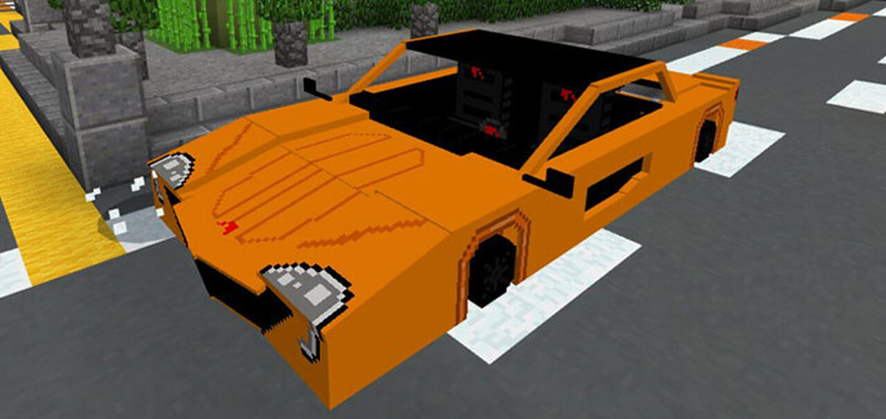 McLaren P1 Addon Minecraft Mod