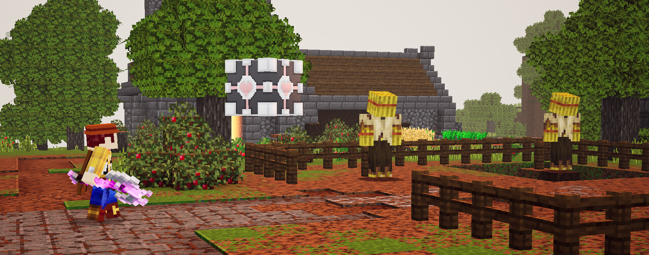 Companion Cube Pet Minecraft Mod