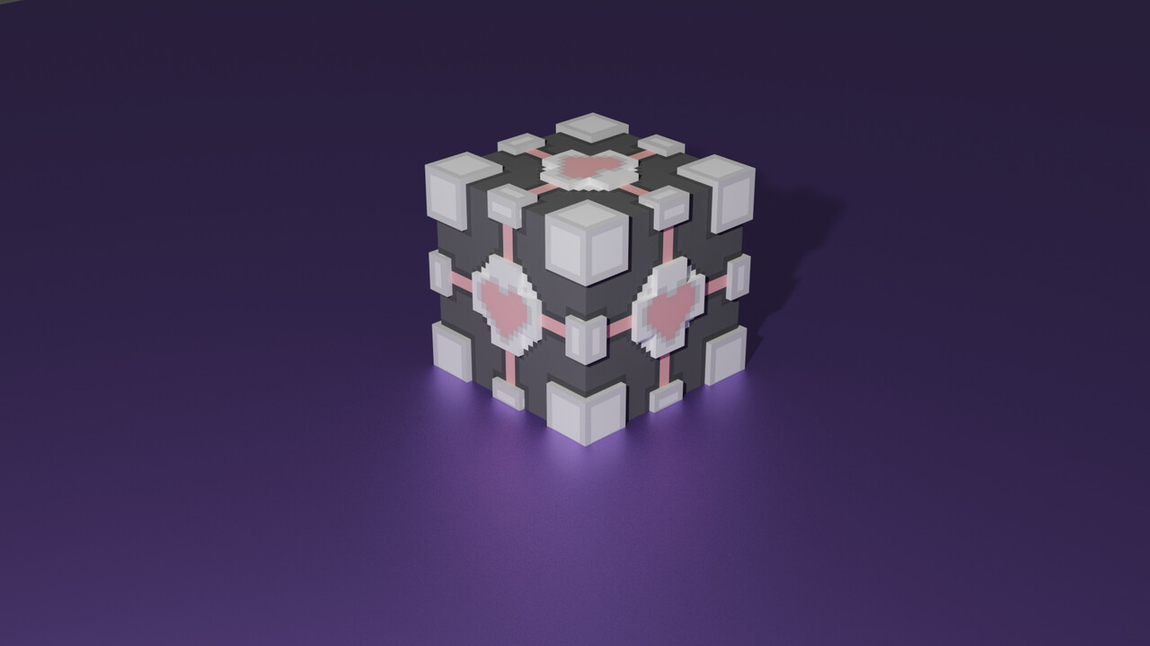 Companion Cube Pet Minecraft Mod