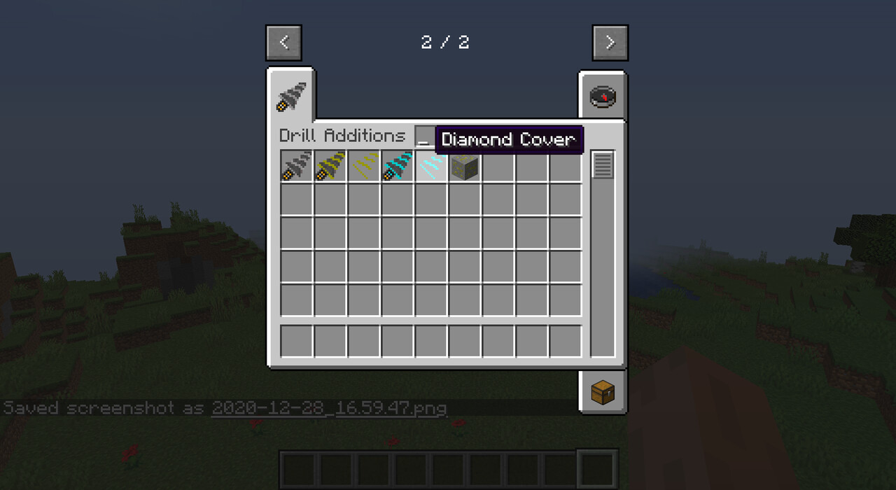 Drills - Adds Drills into Minecraft (Forge 1.16.4) Minecraft Mod