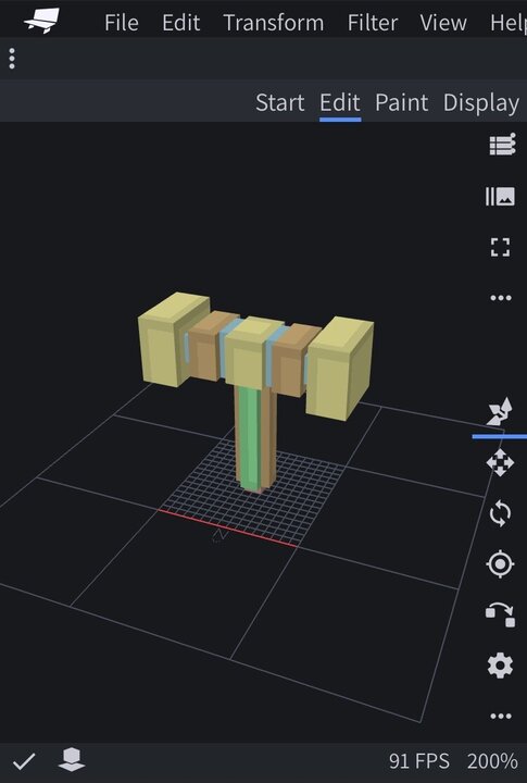 Toy Hammer Minecraft Mod