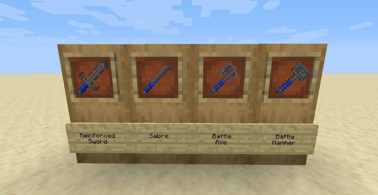 Battle Weapons Pack Minecraft Mod