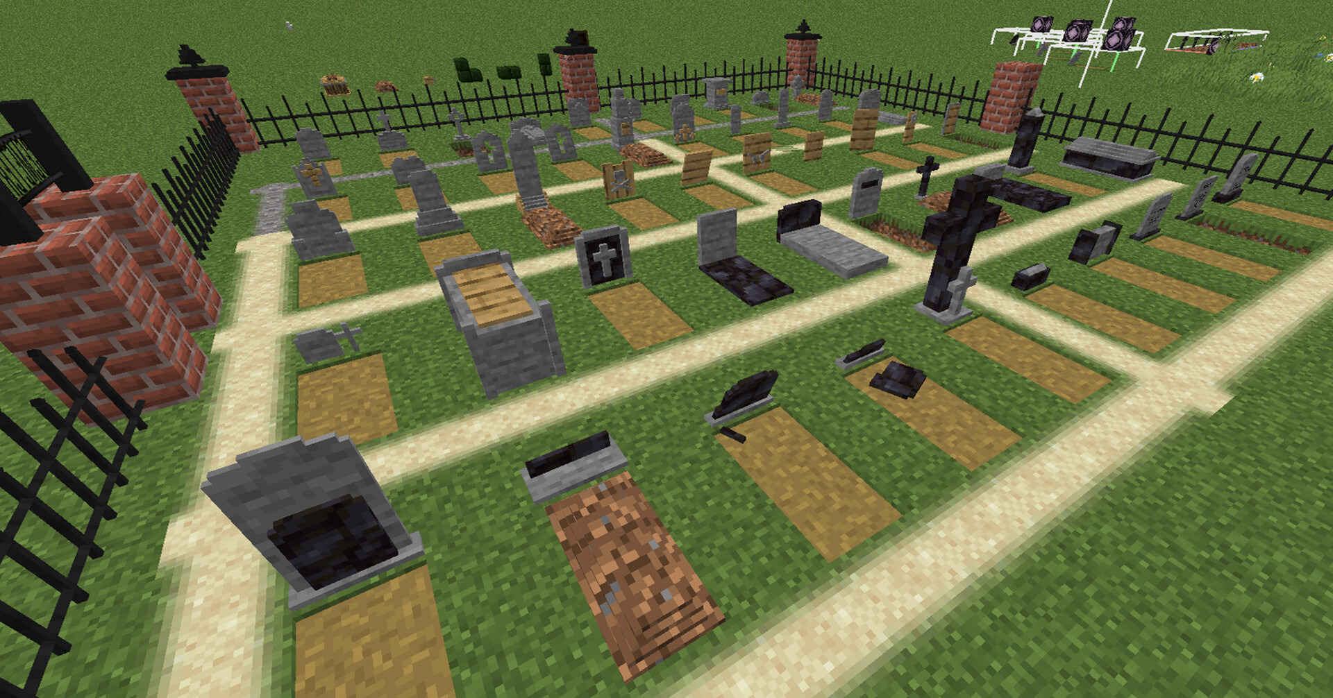 Arky's Cemetery/Halloween Pack (1.16.5) [FORGE] Minecraft Mod