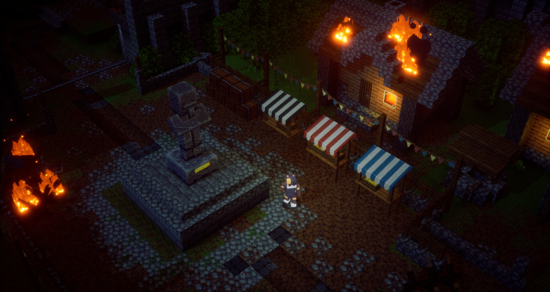 Starry Night Camp Minecraft Mod