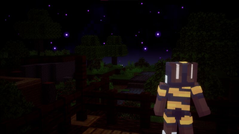 Starry Night Camp Minecraft Mod