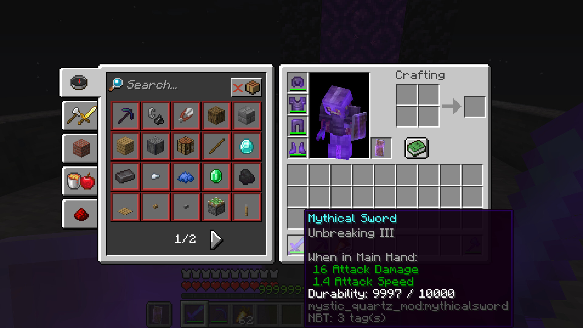 AmethystPacks' Mystic Quartz Mod! Minecraft Mod