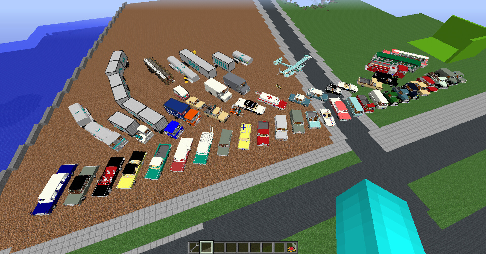 UNU Civilian Pack Minecraft Mod