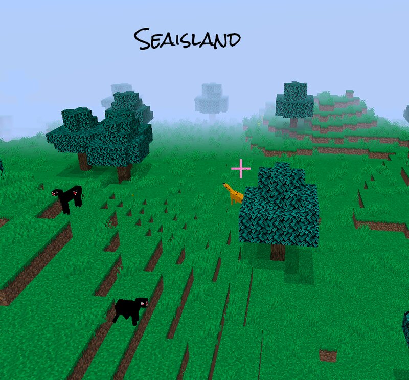 cliff and ocean Minecraft Mod