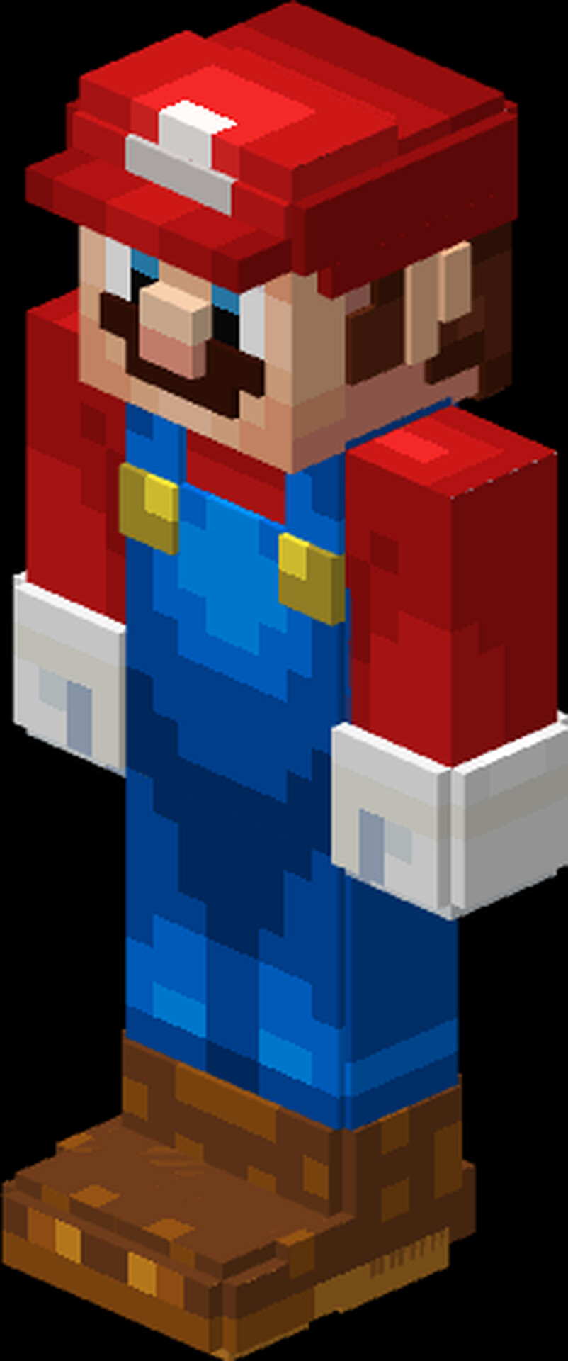 Minecraft Super Mario, Mario (3D skin Java) #SuperMario Minecraft Mod