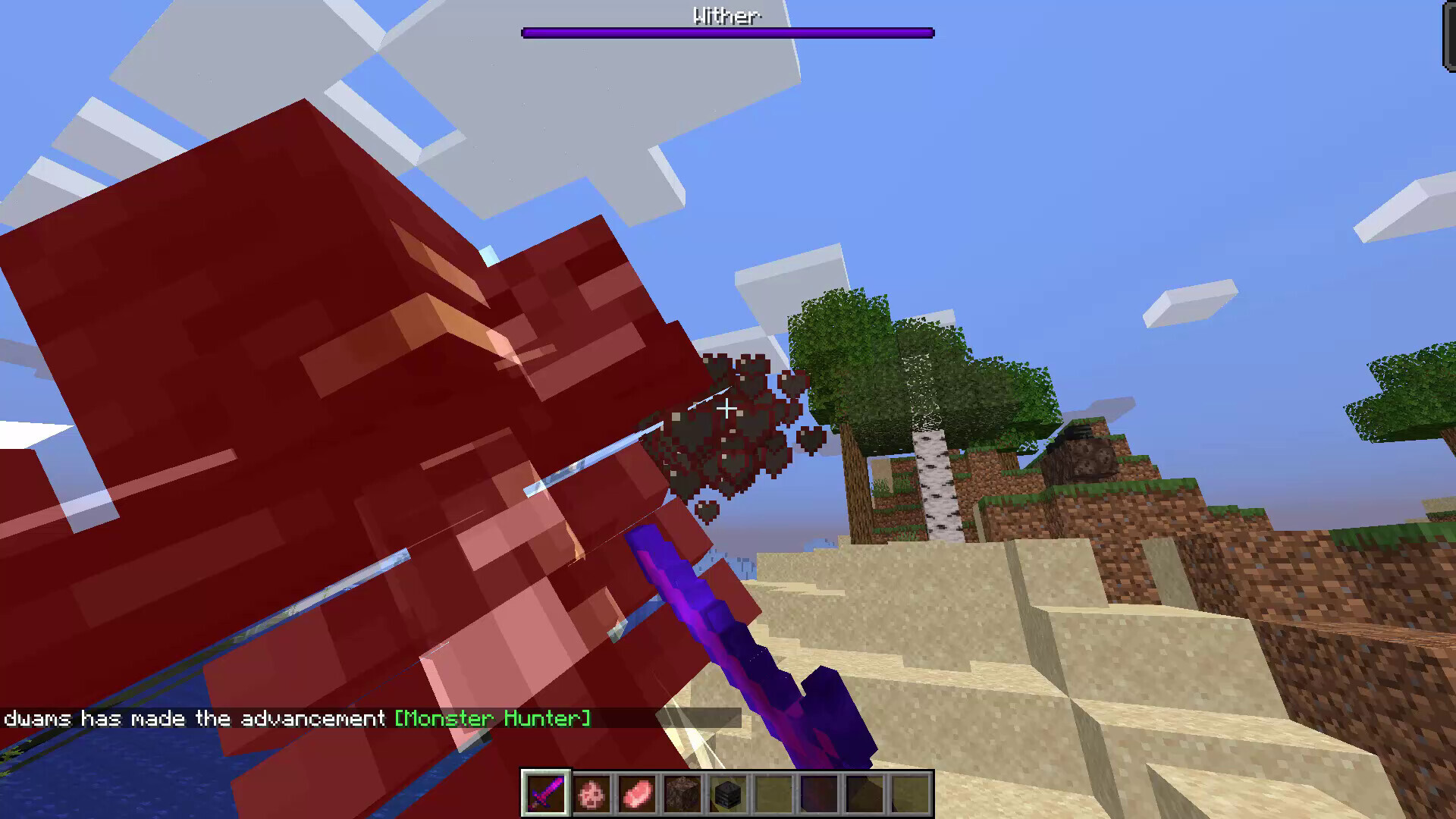 Ruby Sword (100,000 attack damage) Minecraft Mod