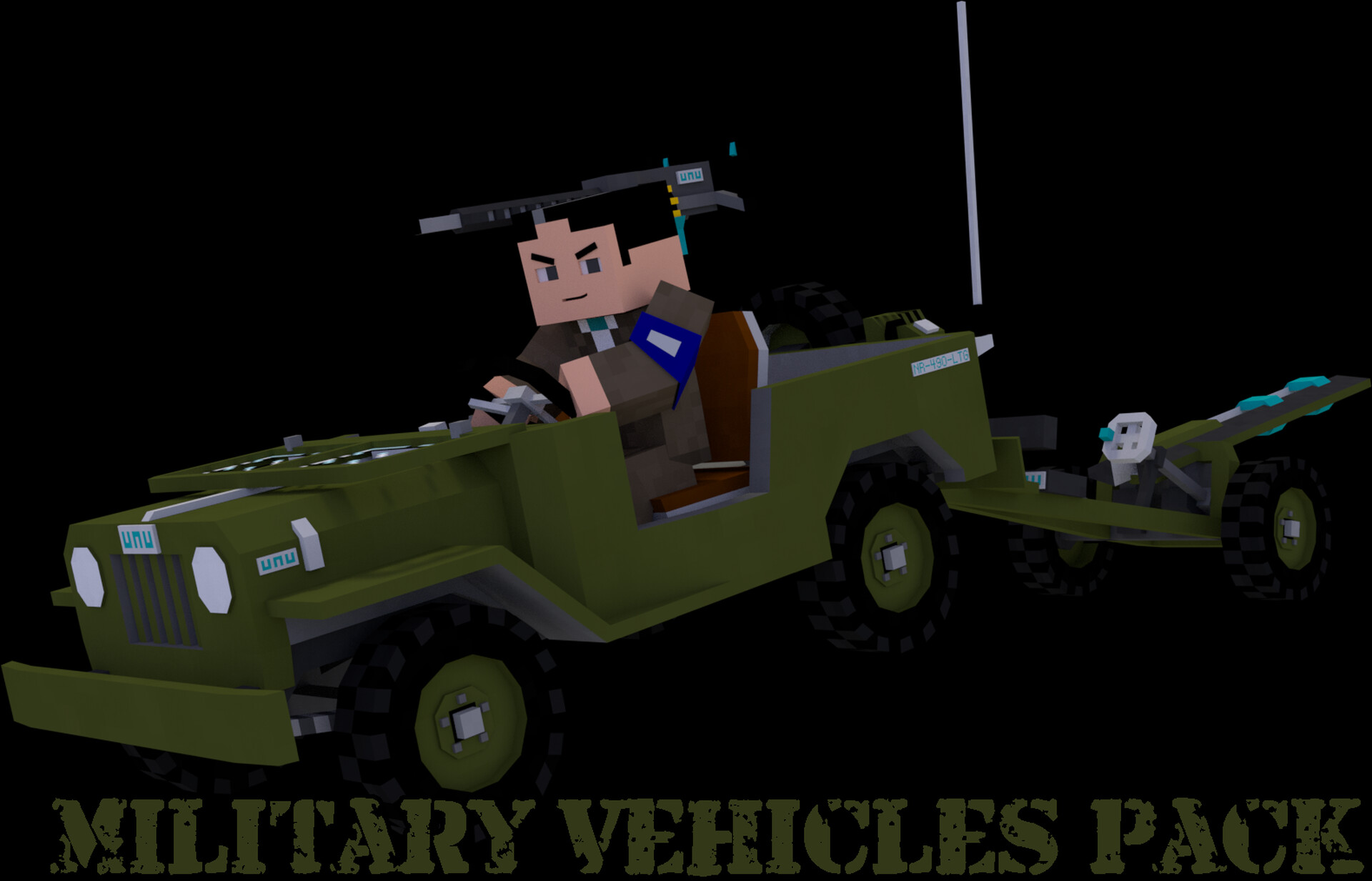 UNU Military Pack Minecraft Mod