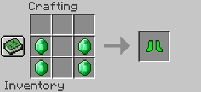 Emerald Stuff Minecraft Mod