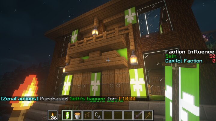 [Paper/Spigot Plugin] ZenaFactions Minecraft Mod