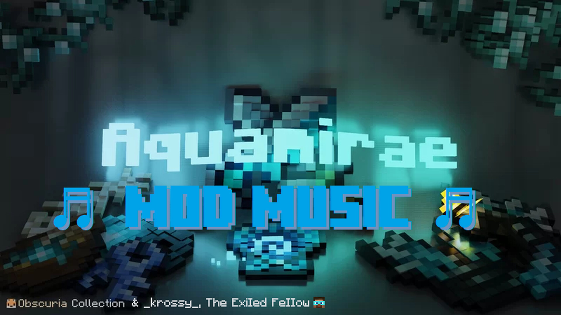 Aquamirae Mod EXTRA Music ♬ (1.16.x & 1.18.x) Minecraft Mod