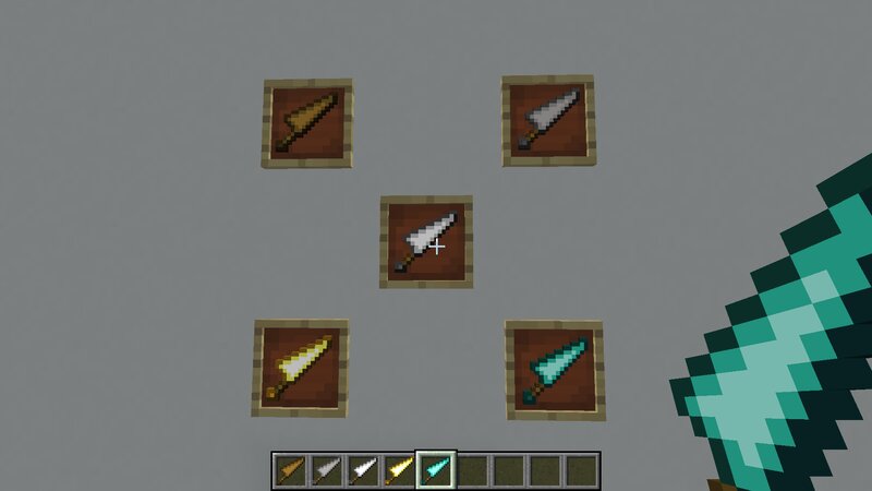 Knives&Blades 1.12 Minecraft Mod