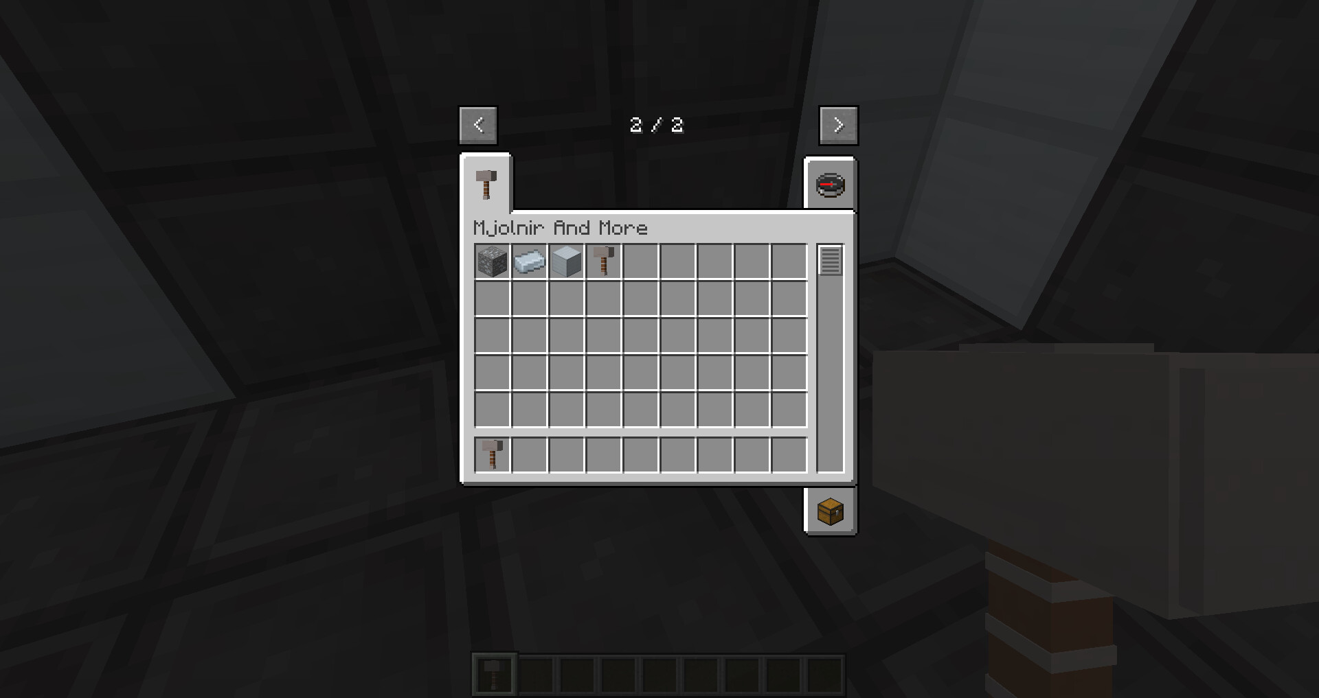 Mjolnir Minecraft Mod