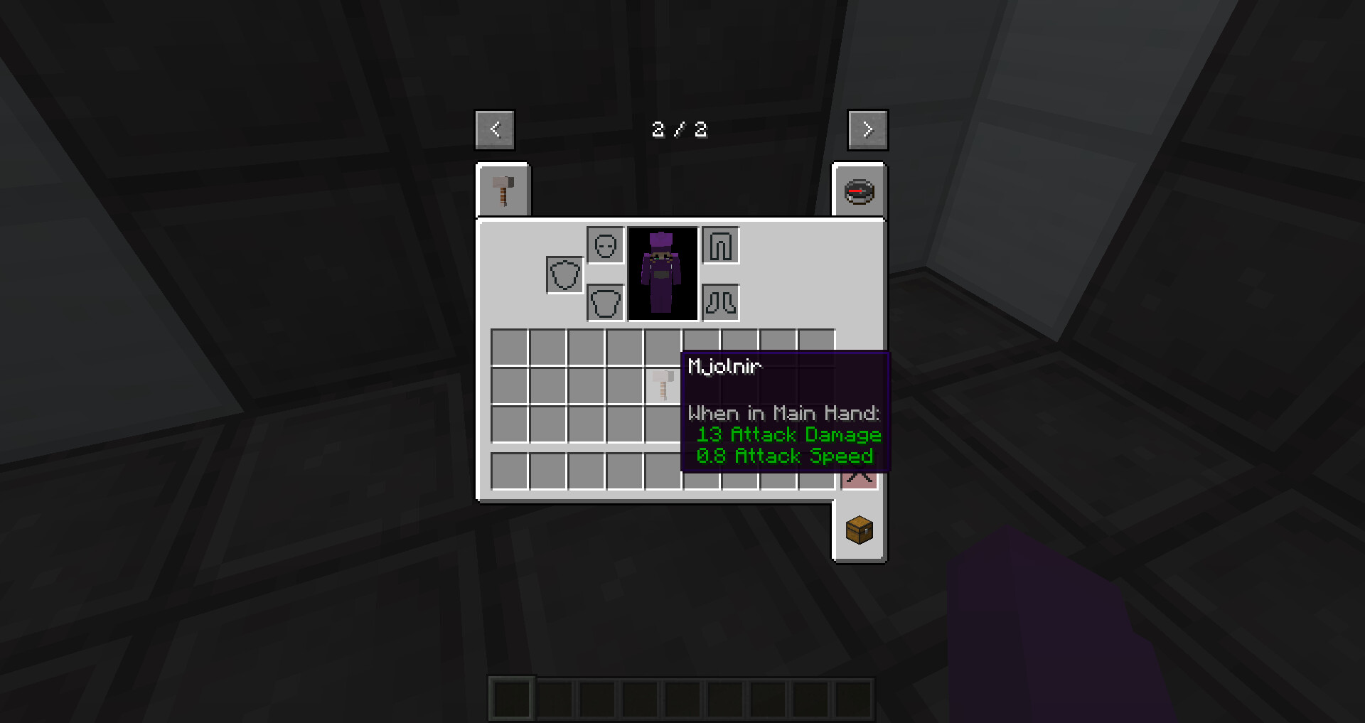 Mjolnir Minecraft Mod