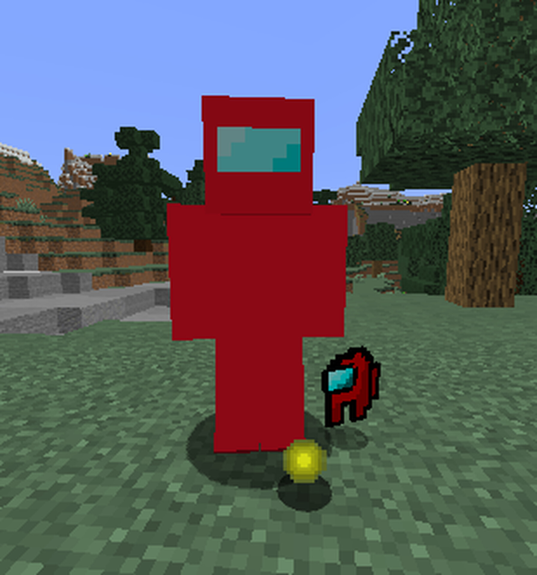 Amongus mod made by JOTATA Minecraft Mod