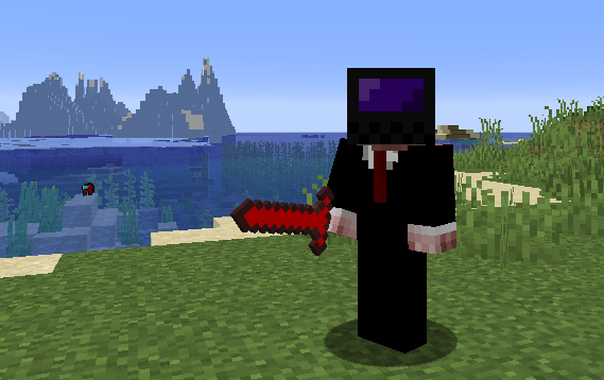 Amongus mod made by JOTATA Minecraft Mod