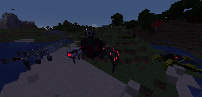 CHRONOKILLER'S 1.16.5 - 1.15.2 MONSTERS & BOTS Minecraft Mod