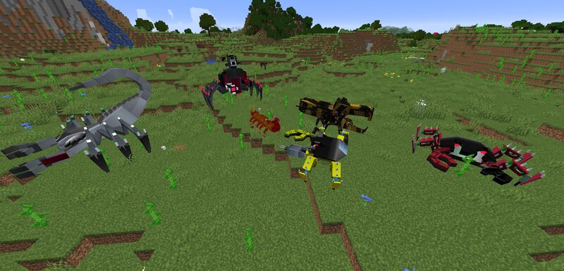 CHRONOKILLER'S 1.16.5 - 1.15.2 MONSTERS & BOTS Minecraft Mod