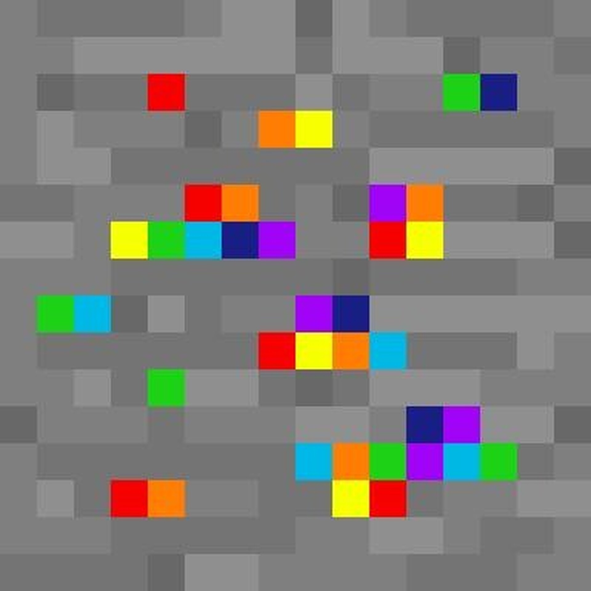 Bedrock mod rainbow 🌈 iron Minecraft Mod