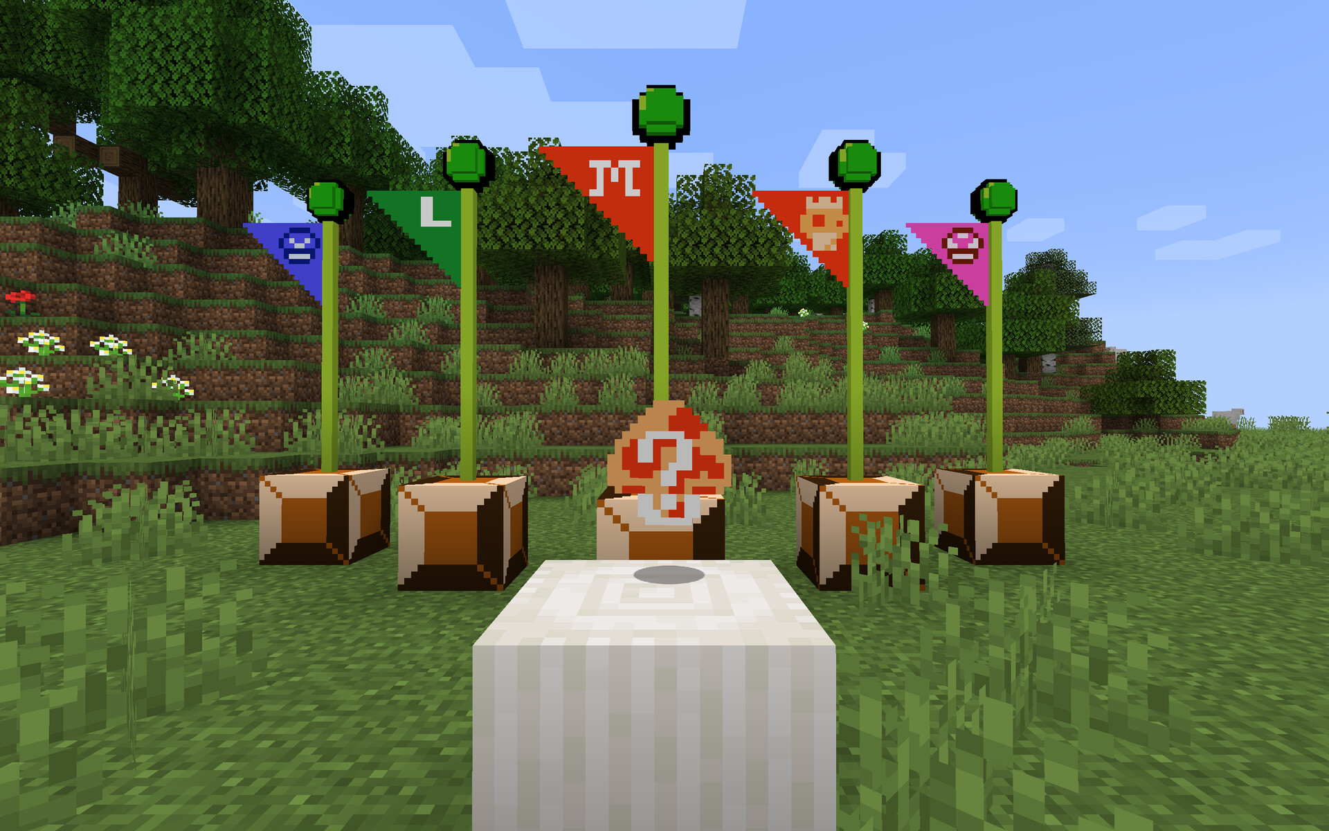 Super Mario Crafter Minecraft Mod