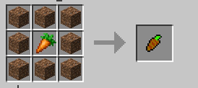 Custom Carrots Minecraft Mod